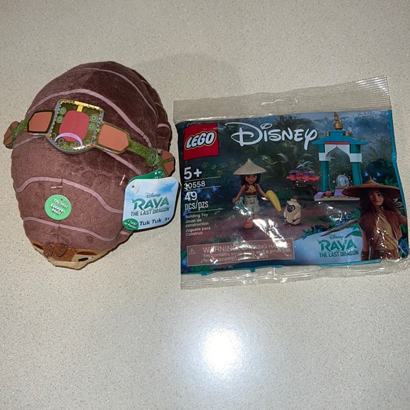 Lego | Toys | Nwt 2pc Raya The Last Dragon Legos Plush | Poshmark